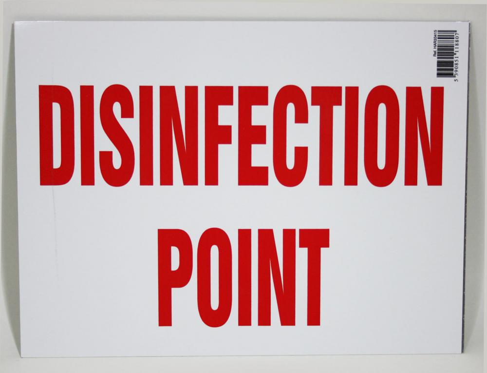 Farm Sign - Disinfection Point | agridirect.ie