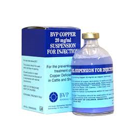 BVP Copper Injection 100ml | Agridirect | agridirect.ie