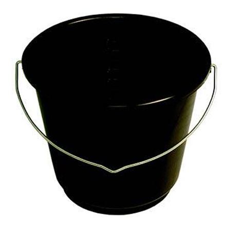 JFC 2.5 Gallon Black Bucket | Agridirect | agridirect.ie