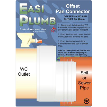 EP 4" OFFSET PAN CONNECTOR | agridirect.ie