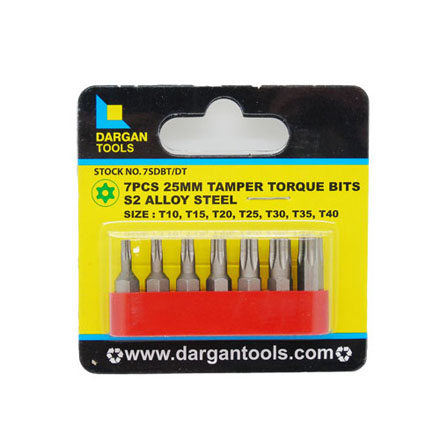 Dargan 7 Piece Torque Bit Set | agridirect.ie