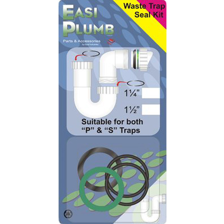 EP REPLACEMENT 11/4" WASTE TRAP SEAL KIT | agridirect.ie