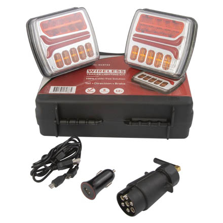 LED WIRELESS DYNAMIC LIGHTING KIT 4 FUNCTION 12V | agridirect.ie